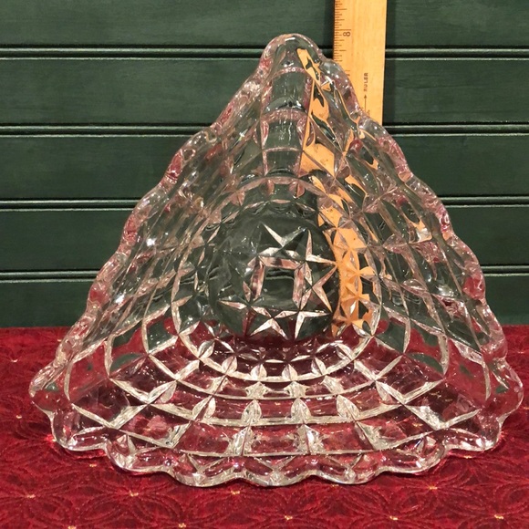 Accents | Rare Three Sided Waffle Pattern Glass Bowl | Poshmark